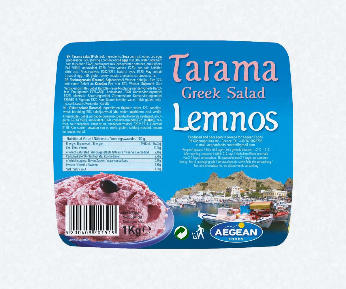 LIMNOS Fish Roe Salad - Trimas Foods